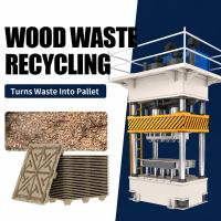 China Molded Presswood Coconut Pallet Manufacturing Machine 300 Pcs/Day for sale