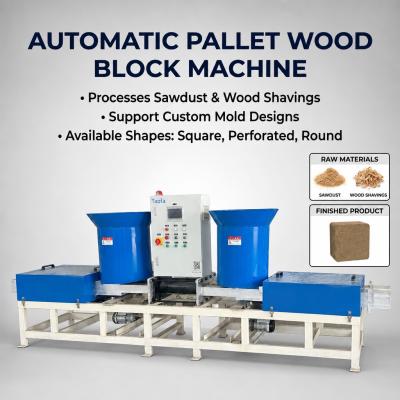 China EPAL Pallet Block Making Machine With Customized Block Sizes for sale
