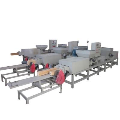 China Automatic European Standard Pallet Feet Block Machine for sale