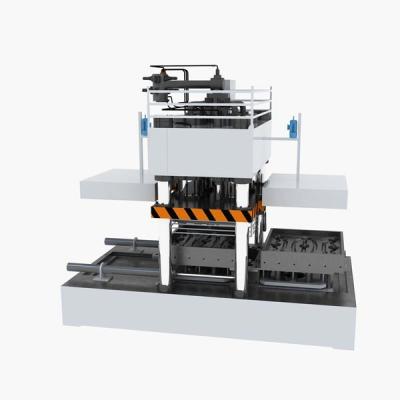 China 4 Way Entry Recycled Compression Molded Wood Pallet Machine for sale