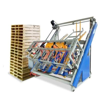 China Hydraulic CNC Stringer Wooden Pallet Chief Nailing Machine for sale