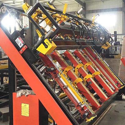 China CNC 1100*1100 mm Wooden Block Pallet Nailer Machine Price for sale