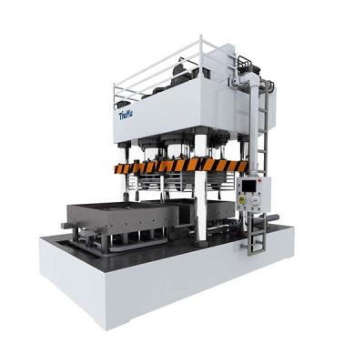 China Mexico Double Molds Pallet Making Equipment For Wood Sawdust for sale