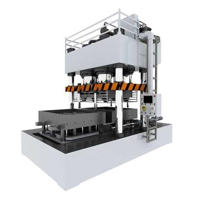 China Automatic Hot Press Thermoforming Wood Pallet Machines for sale