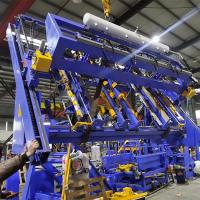 China Auto Stacking Euro Block Pallet Nailer Machine for sale