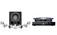 China Snail Power In-Ceiling Living Room Cinema designed as a dedicated living room cinema, this system balances powerful sound and minimalist look, perfectly fitting apartments, villas and open-plan spaces for sale