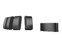 China U4max-C110 5.1 Channel Wall-Mounted Home Cinema System 110dB Output Neodymium Magnet Speaker Multi-Mount Setup for sale