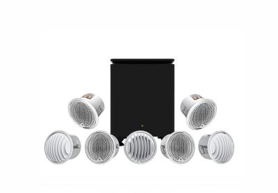 China IW3max S10D 7.1 Ultra-Thin 7cm Concealed Home Cinema System 180W 110dB 1000W Subwoofer Immersive Surround for sale