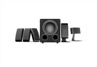 China U3-C110 5.1 Channel Wall-Mounted Home Cinema System Dual 2.75-inch Driver 180W Dynamic Power 110dB Output for sale