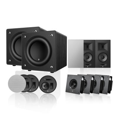 China X-Series-724B 7.2.4 Channel Custom Home Theater System Dual 3000W Subwoofer 121dB Output 8K Player Cinema Kit for sale