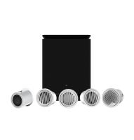 China Snail Power CW90-P10 5.1 Wireless Hidden Living Room Home Cinema System 180W High Power In-Ceiling Speaker with 1000W Subwoofer for sale