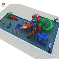 China Customized Outdoor Water Park Design FRP Fiberglass Water Play Equipment High Durability for sale