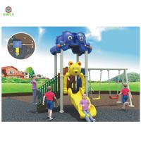 China Resort Park Kids Swing Sets Colorful Play Yard Swing Sets 370*230*270CM for sale