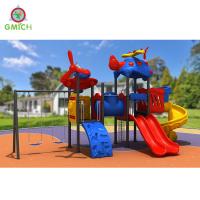 China Resort Park Kids Swing Sets Colorful Play Yard Swing Sets 370*230*270CM for sale