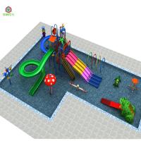 China EU Standard Aqua Park Design Custom  Outdoor Water Playset Commercial Anti Crack for sale