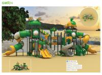 China Amusement Park Toys Kids Outdoor Playground Equipment Plastic Slide For Hot Sale for sale