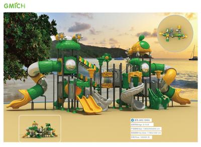 China Amusement Park Toys Kids Outdoor Playground Equipment Plastic Slide For Hot Sale for sale