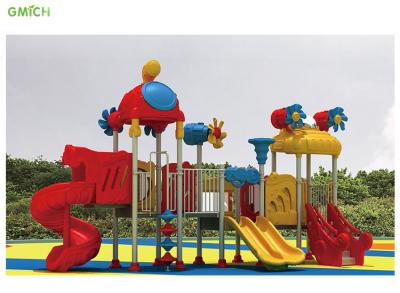 China Hot Sale Outdoor Playground Equipment Plastic Slide Kids Amusement Park Play Set for sale