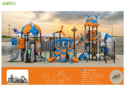 China China Customized Plastic Slide Outdoor Playground Equipment Children Play Park for sale
