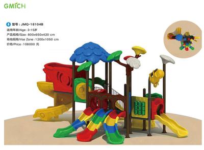 China Kids Outdoor Amusement Park Play Zone Playground Equipment Items Combination Slide For Children Big Set for sale