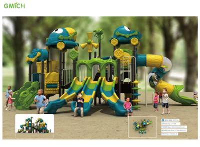 China Amusement Park Playground Equipment School Kindergarten Slide Kids Outdoor Plastic Playground for sale