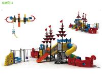 China Kids Outdoor Playground Toy Slide Combination Playground Sets Outdoor Play Ground Equipment for sale