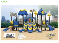 China Fun Garden Amusement Park Metal Plastic Slides Large Outdoor Kids Playground Equipment for sale