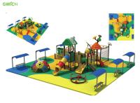 China Attractive Appearance Commercial Outdoor Playground Equipment Children Plastic Slide Set for sale
