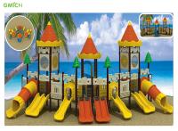 China ROHS Kids Outdoor Playground Equipment Amusement Park Plastic Play Set for sale
