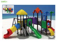 China EN1176 Outdoor Playground Equipment Customized Plastic Slide Children Play Park for sale