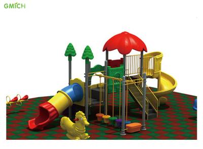 China OEM Service Children Outdoor Playground Equipment Plastic Slide Amusement Park Anti Slip for sale