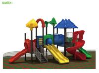 China Customiable Eco Friendly Kids Outdoor Playground Equipment 1200*800cm Use Zone for sale