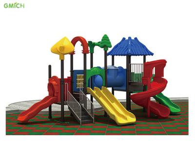 China Customiable Eco Friendly Kids Outdoor Playground Equipment 1200*800cm Use Zone for sale