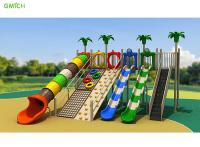 China Children Commercial Outdoor Playgrounds Preschool Kids Slide Sets Freely Design for sale