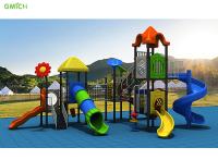 China Amusement Park Equipment Large Outdoor Slide Set Environment Friendly for sale