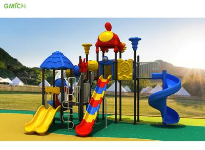 China OEM Service Kids Outdoor Playground Toy Plastic Outdoor Slide Combination Playground for sale