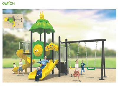 China Safety Childrens Outdoor Swing Sets Outdoor Playground Items Anti Slip for sale