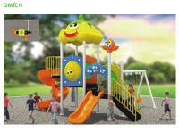 China Interesting Comfortable Playground Slide Set Playground Swing Sets for sale