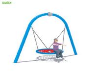China Commercial Park Play Set Single Swing Set 260*160*185CM Easy Installation for sale