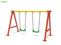 China Children Outdoor Playground Equipmen Garden Games Plastic Swing Slide Set For Sale for sale