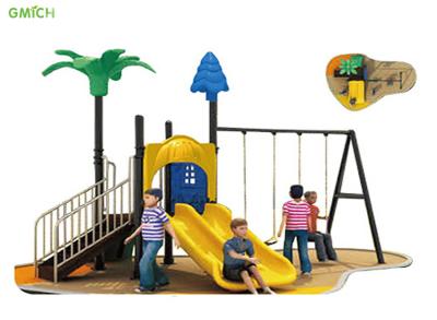 China Funny Play Kids Outdoor Swing Set Customized For City Park Anti Static for sale