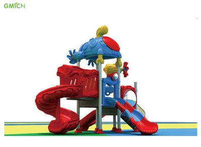 China Anti Crack Small Swing And Slide Set Compact Outdoor Playset OEM Service for sale