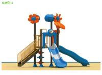 China Safety Material Children Compact Outdoor Play Equipment Small Area Swing Set OEM for sale