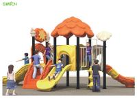 China Customized Design Small Footprint Swing Set Space Saver Swingsets 550*430*360CM for sale