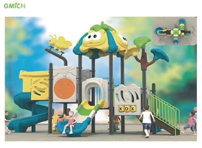 China Outdoor Playground Kids Garden Games Equipmen Plastic Slide Set For Sale for sale