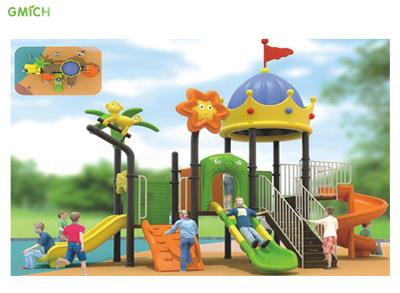 China Plastic Slide Outdoor Playground For Children Amusement Park Equipment Hot Sale for sale