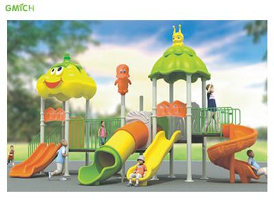 China Outdoor Kids Playground Amusement Park Play Zone Children Plastic Slide Play Ground for sale