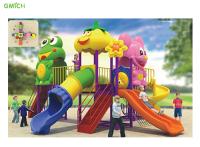 China Children Outdoor Park Playground Slide Design Plastic Amusement Park Equipment for sale