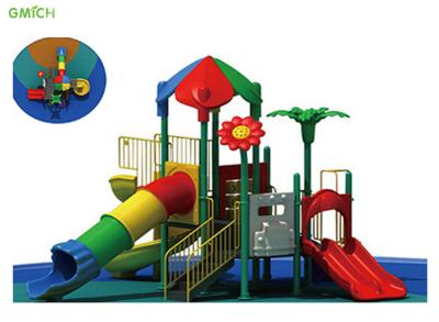 China Amusement Park Equipment Kids Metal Small Plastic Slides Playground Outdoor Fun Garden for sale