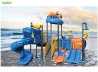 China Durable Children Outdoor Water Slide Mini Water Park Equipment 550*460*500CM for sale